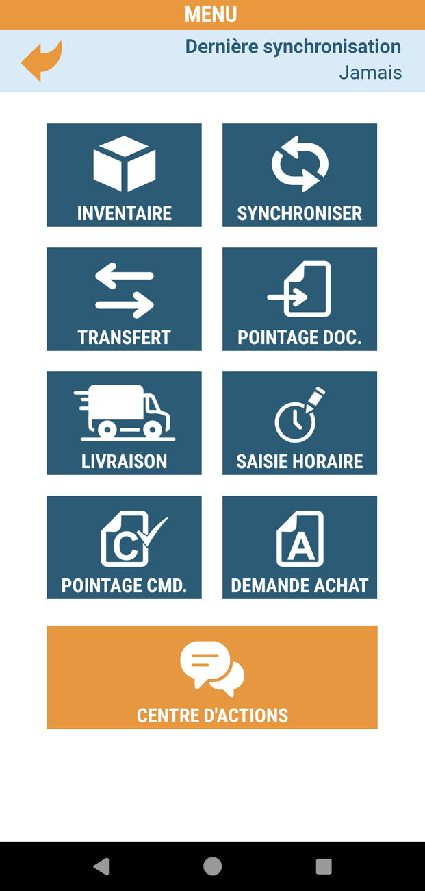 Application Stocks - Codial mobile